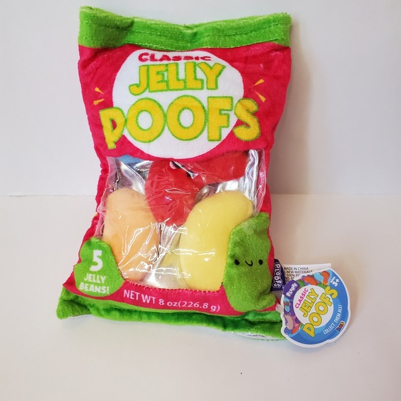 Poof! | Toys | Jelly Poofs Classic Plush Toy Candy Bag With 5 Jelly ...